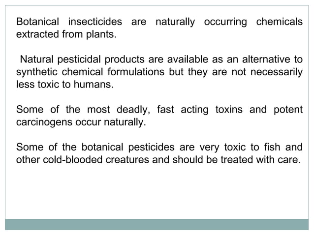 insecticides | PPT | Gardening | Home & Garden
