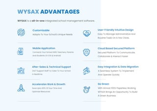 WYSAX School Management Software | PPTX | Technology & Computing