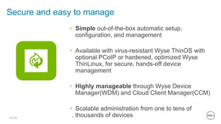 Wyse 3040 Thin Client | PPT