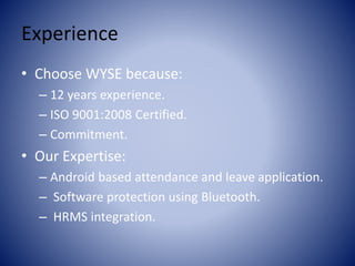 Wyse ppt | PPTX