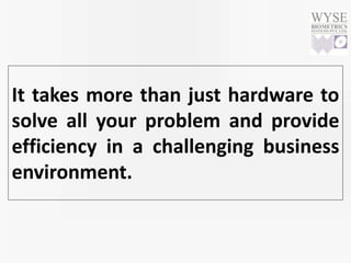 Biometric Products By WYSE Biometric System | PPT