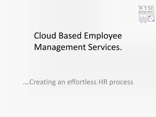 Biometric Products By WYSE Biometric System | PPT