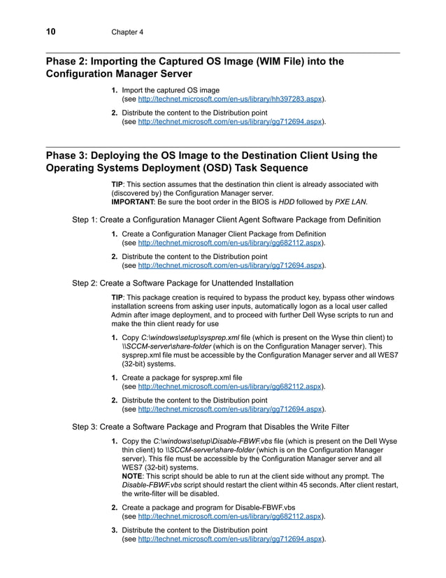 Wyse sccm wes7_admin_guide_aug2013 | PDF
