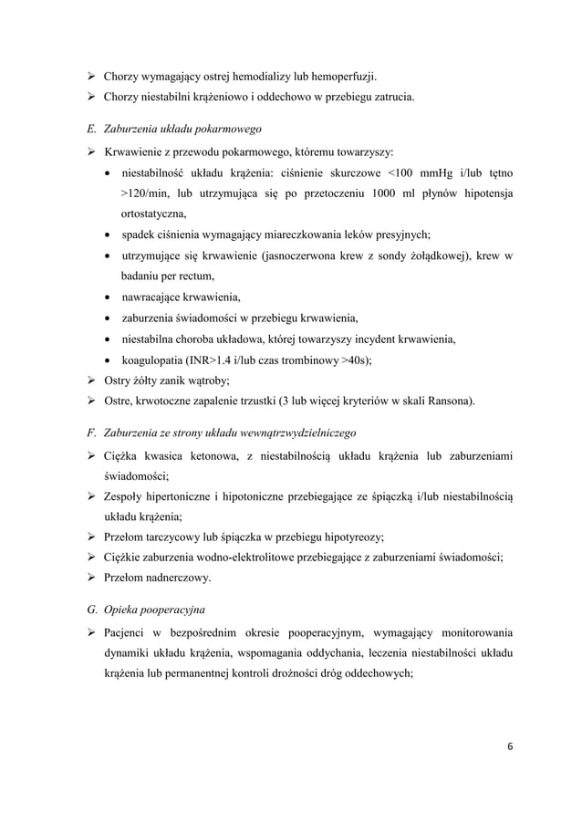 Wytyczne przyjęcia do OIT | PDF | Physical Therapy | Wellness