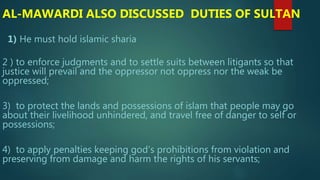 al mawardi and al ghazali | PPTX