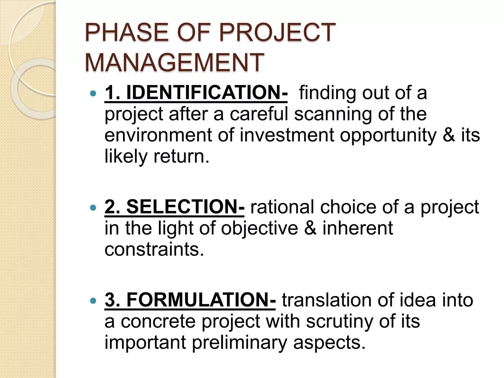 Introduction to project management | PPT