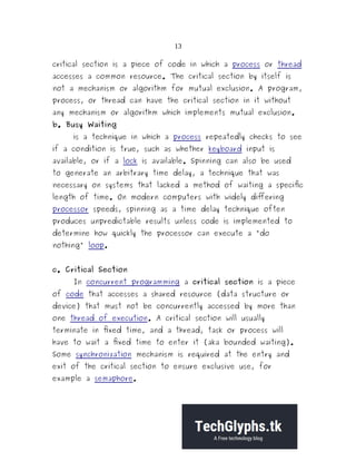 Bt0070 operating systems 1 | PDF