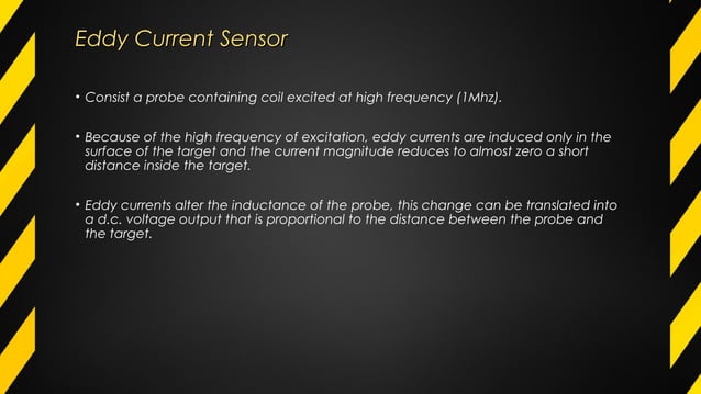 sensors basic types, their working principle and applications | PPT