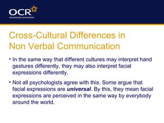 Non Verbal Communication | PPT
