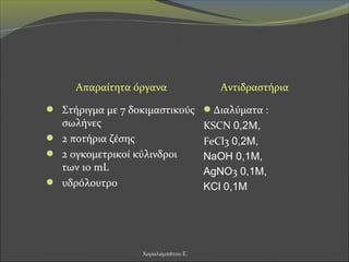Χημική ισορροπία | PPT