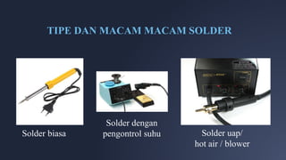 X. PPIMRE. 1 - Teknik Soldering dan Desoldering.pptx