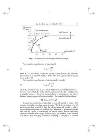 X -3--fig. 1. – connection classification by stiffness and strength ...