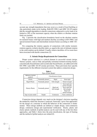 X -3--fig. 1. – connection classification by stiffness and strength ...