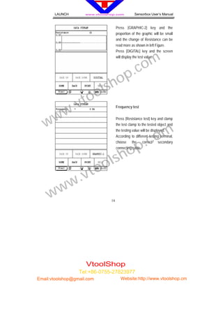 X 431-sensorbox-users-manual | PDF
