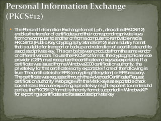 X 509 Certificates How And Why In Vb.Net