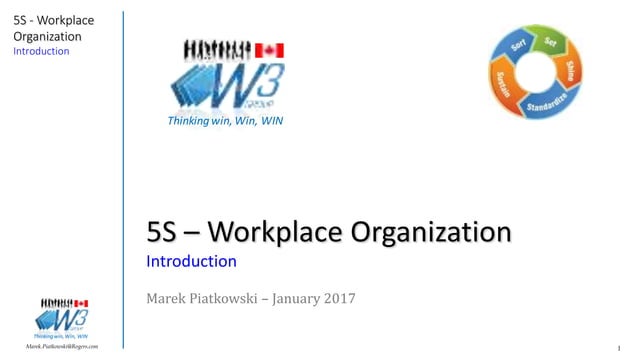 5 s workplace organization | PPTX | Business | Business and Finance