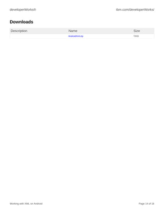 SAX - Android Development | PDF