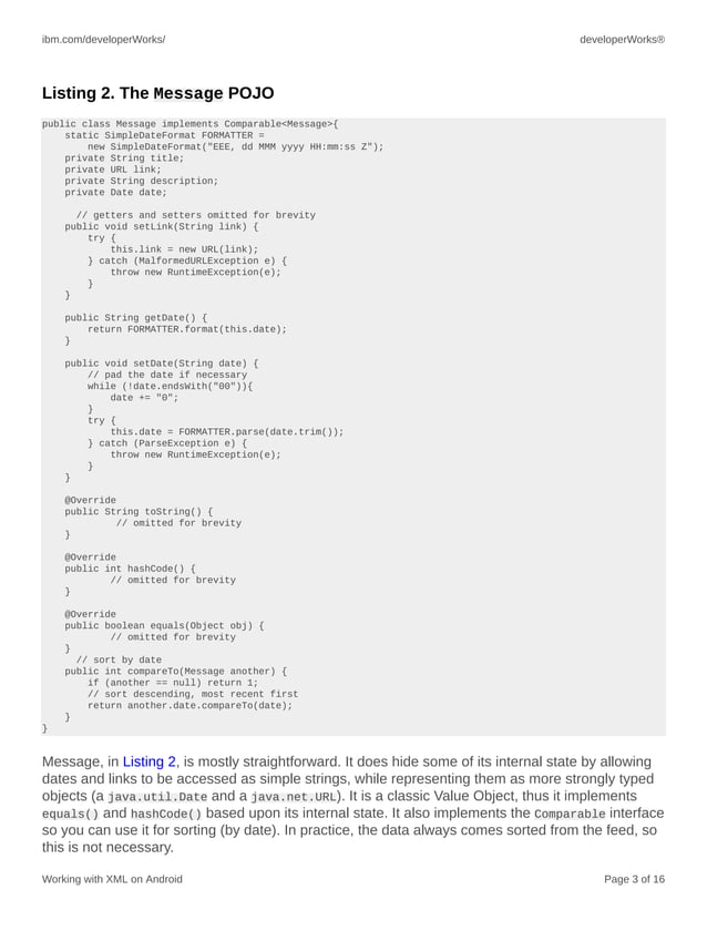 SAX - Android Development | PDF