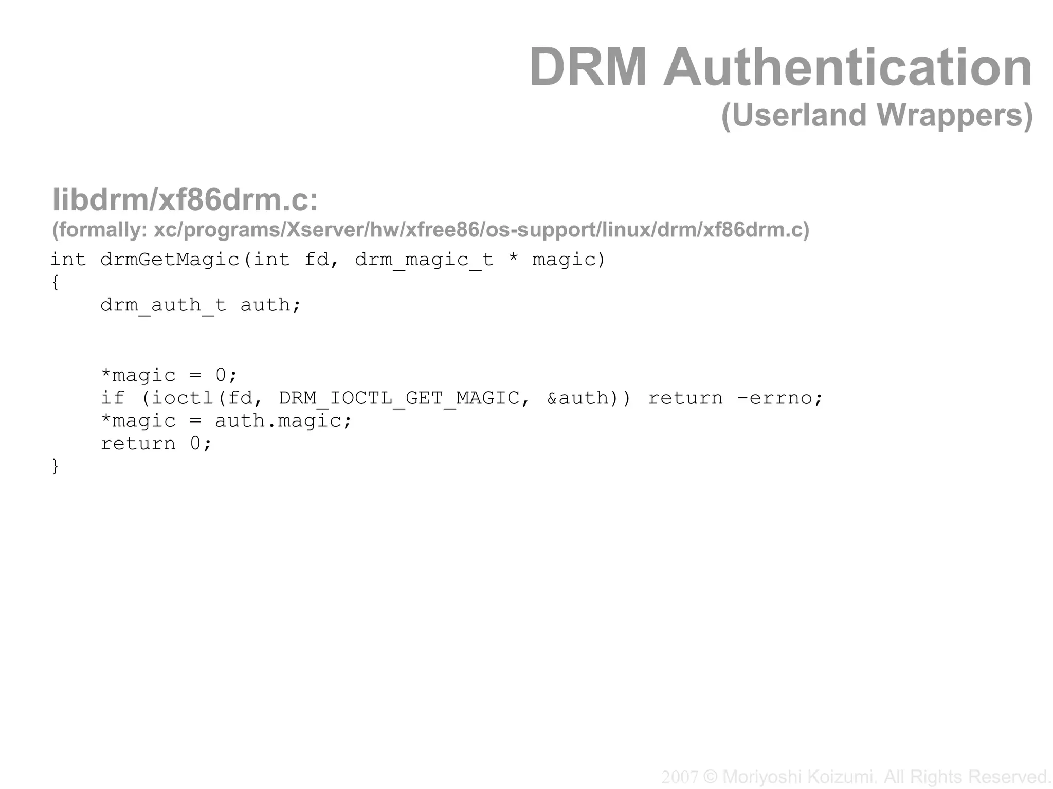 X / DRM (Direct Rendering Manager) Architectural Overview | PPT