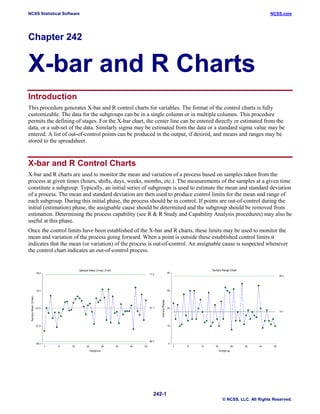 X bar and-r_charts | PDF