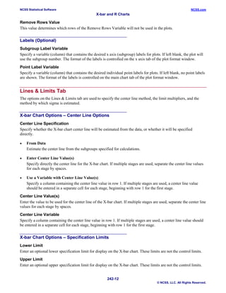 X bar and-r_charts | PDF