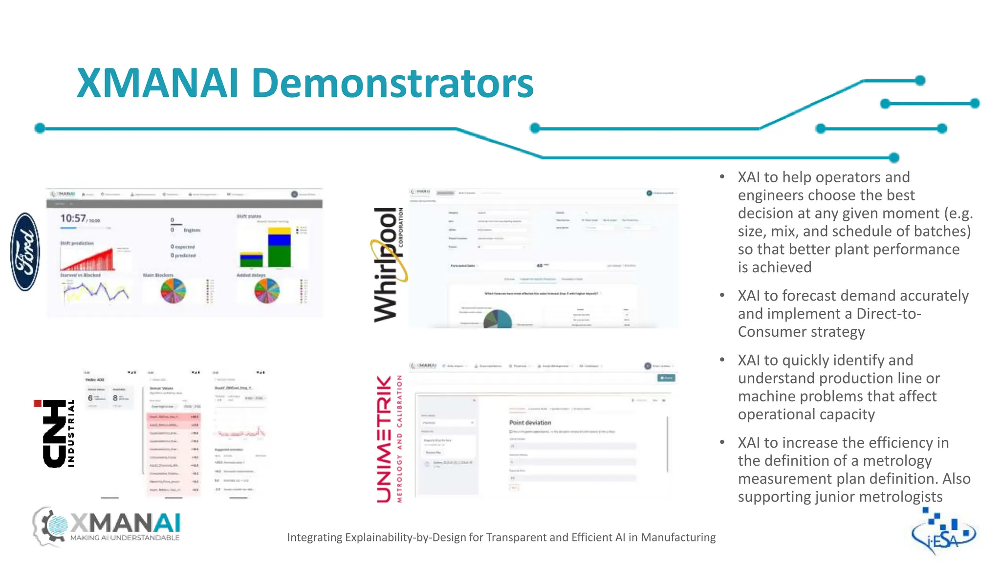 Integrating Explainability-by-Design for Transparent and Efficient AI in Manufacturing | PPT