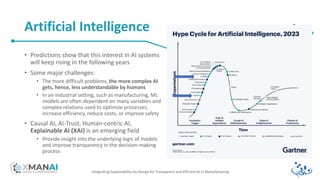 Integrating Explainability-by-Design for Transparent and Efficient AI in Manufacturing | PPT
