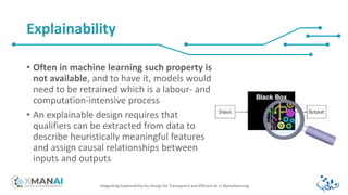 Integrating Explainability-by-Design for Transparent and Efficient AI ...