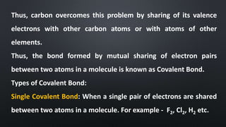 Carbon and it's compounds - part 1 | PPT