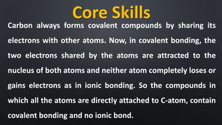 Carbon and it's compounds - part 1 | PPT