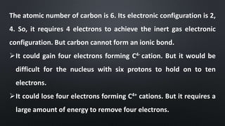 Carbon and it's compounds - part 1 | PPT