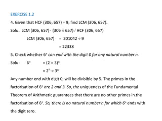 X ch 1 real numbers | PPTX