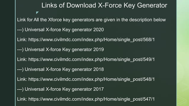 X-force Key Generator: How to Activate Autodesk Products 2021, 2020 ...