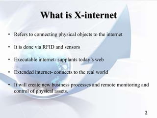 X internet | PPTX