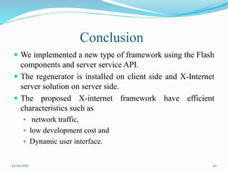 X internet framework | PPT