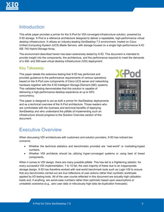 X-Pod for Citrix VDI on UCS with ISE 700 Hybrid Storage Array | PDF ...