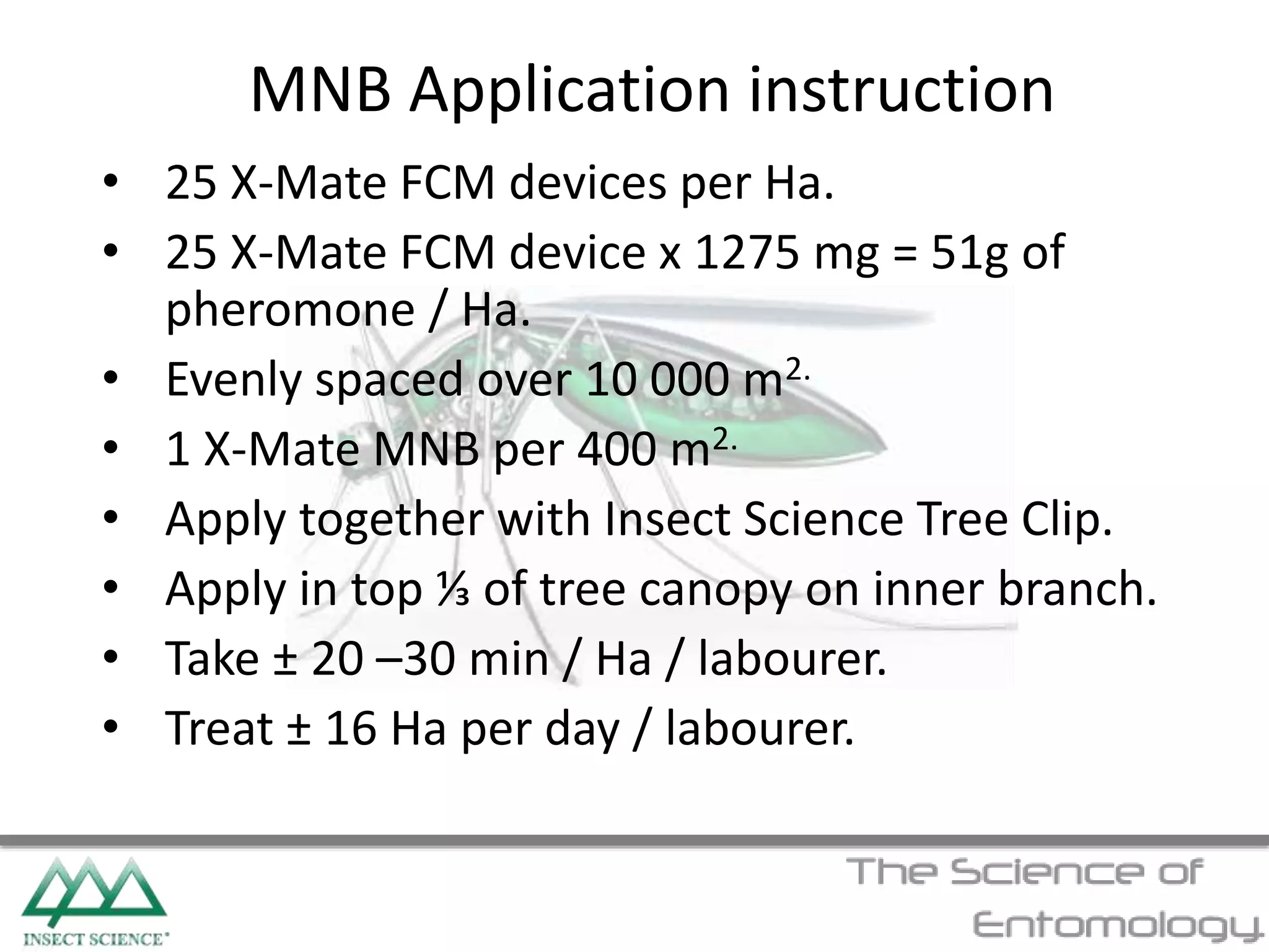 Macadamia Nut Borer Control Method - Insect Science | PPTX