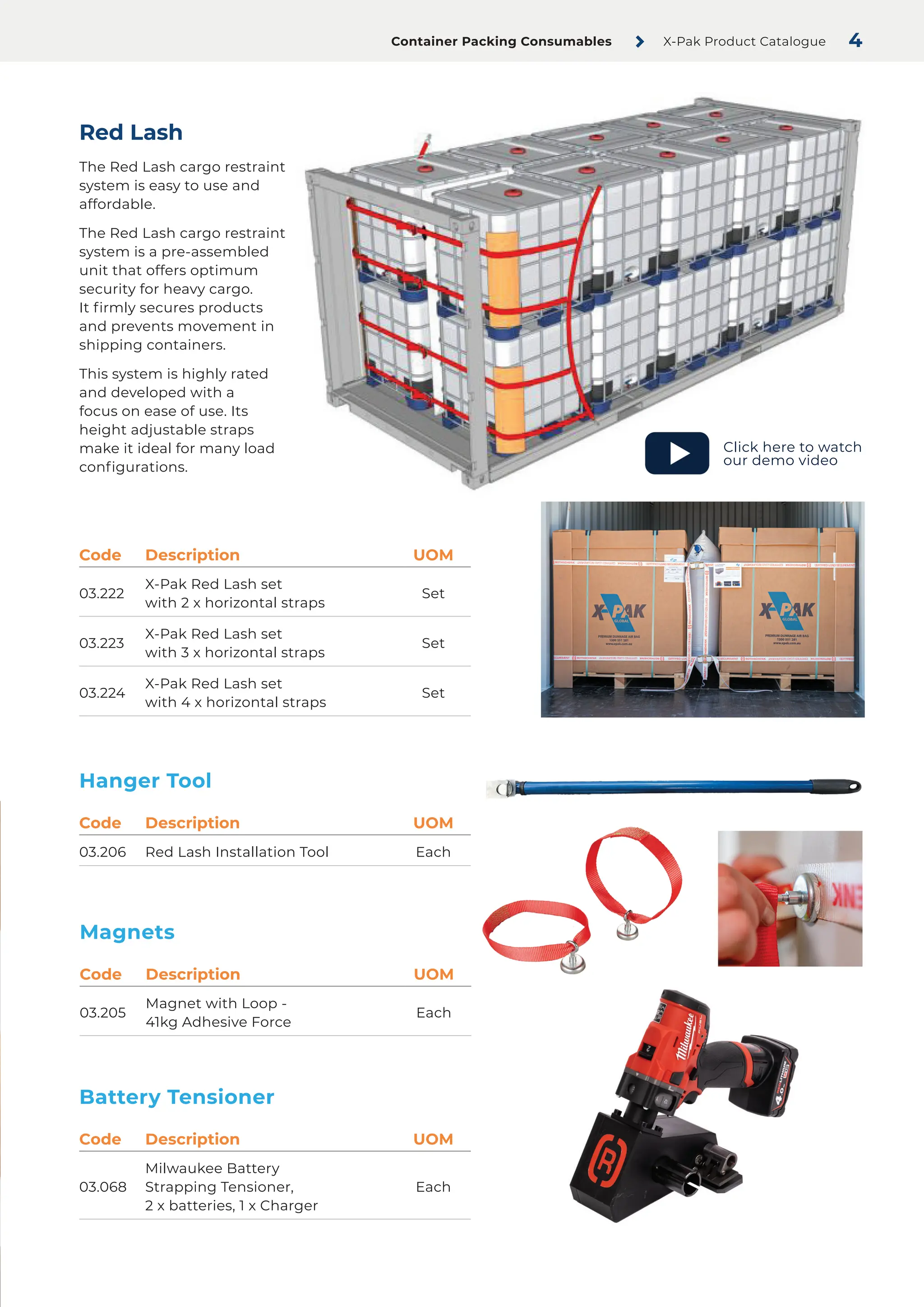 X-Pak 2024 Product Catalogue – Your Complete Load Restraint & Packaging ...