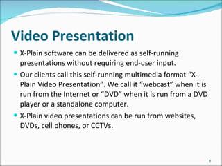 X plain presentation | PPT