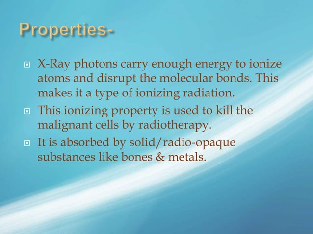X-Ray | PPTX