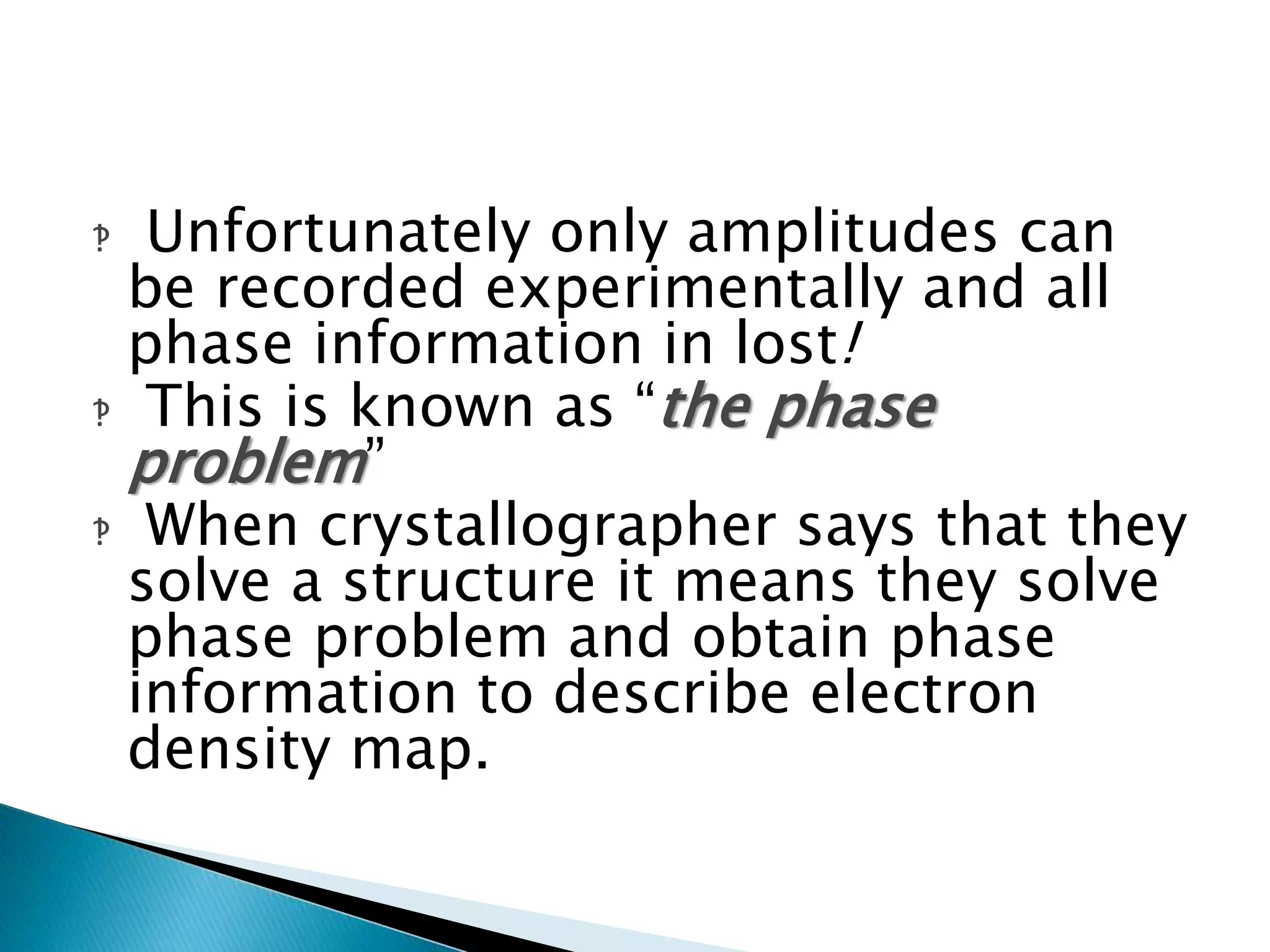 X ray-crstallography | PPTX