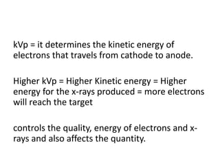 X ray-production | PPTX | Chemistry | Science
