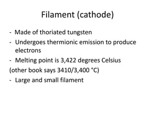 X ray-production | PPTX | Chemistry | Science