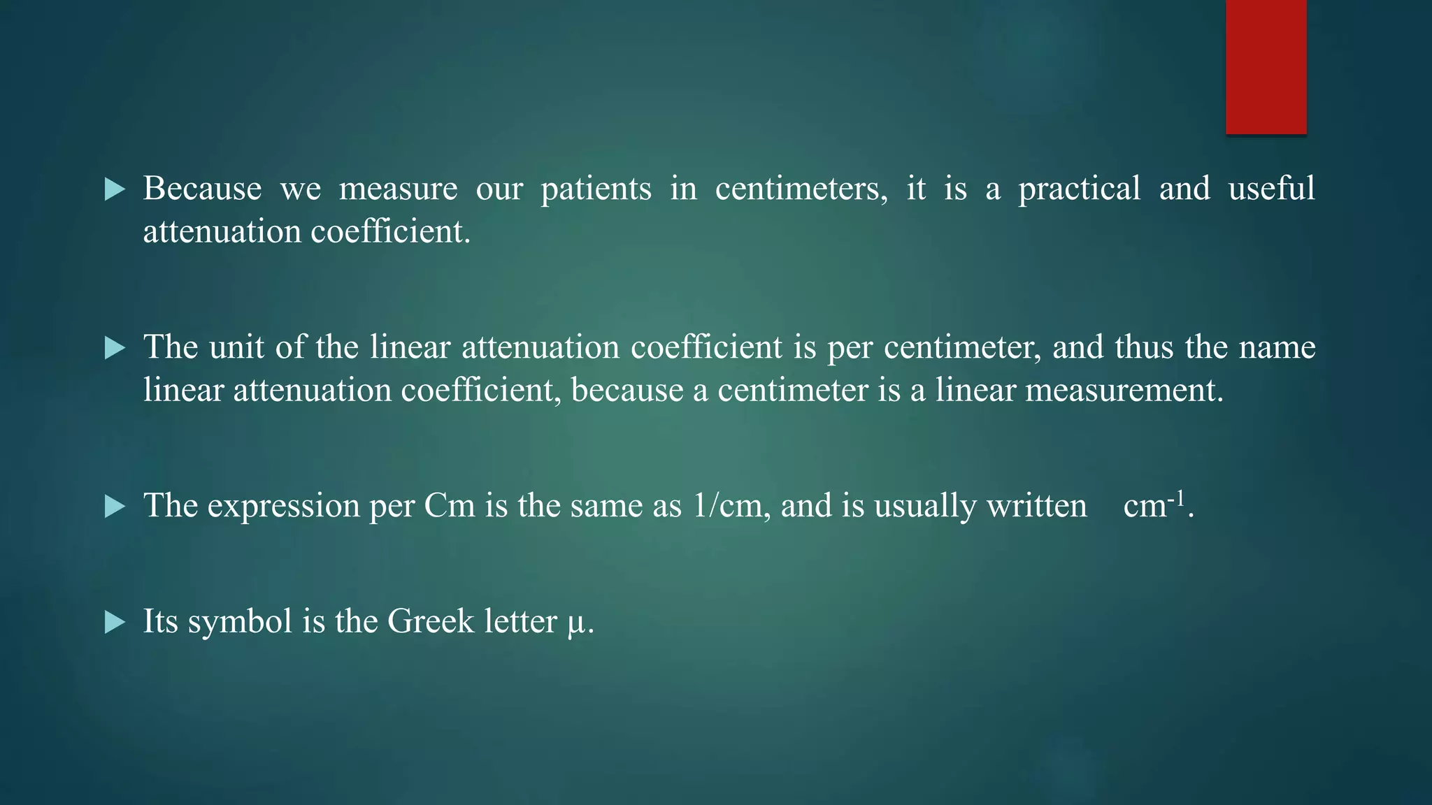 X ray attenuation & law of exponential attenuation | PPTX