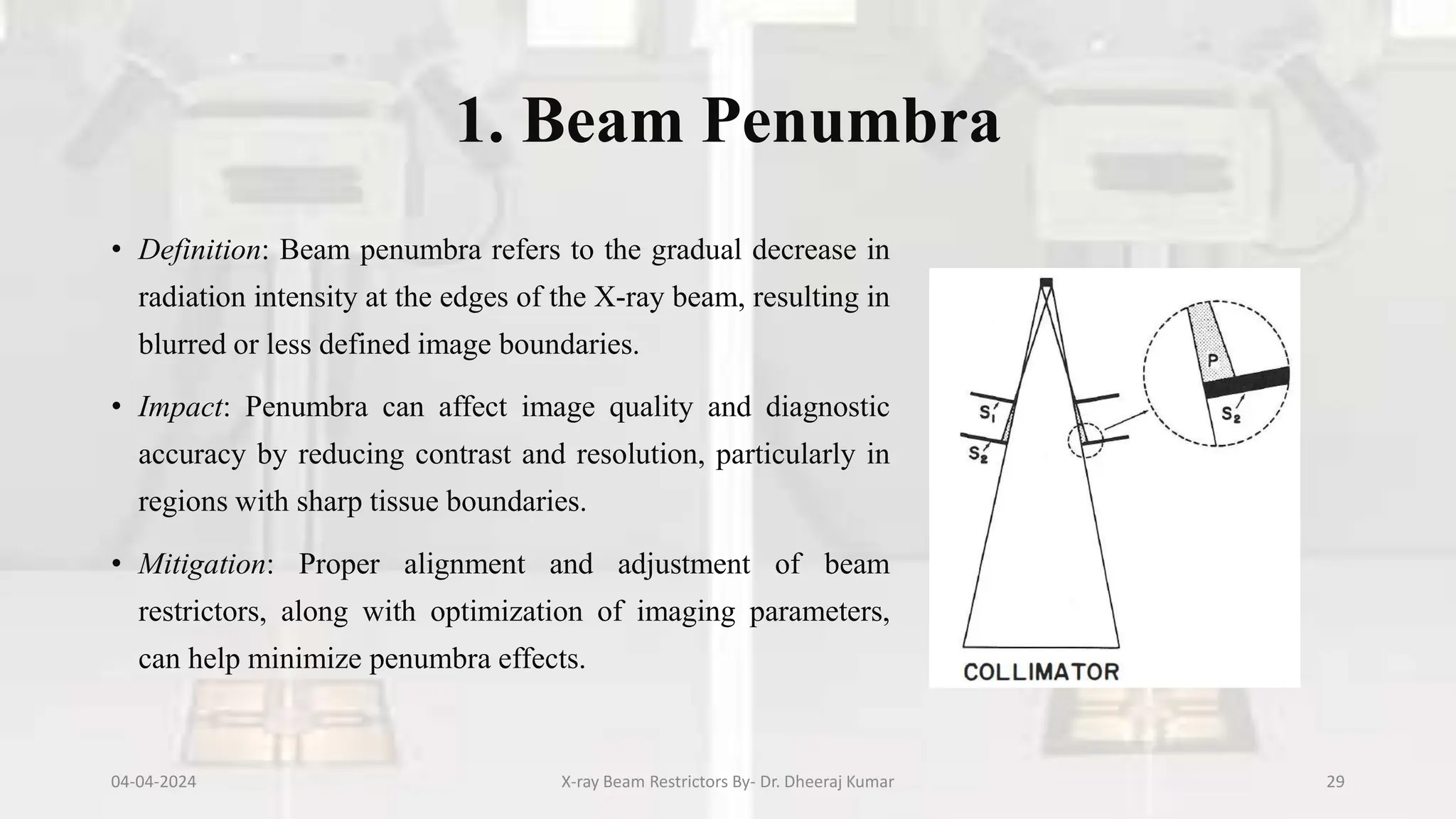 X-Ray Beam Restrictors/Beam Modifying devices.pptx