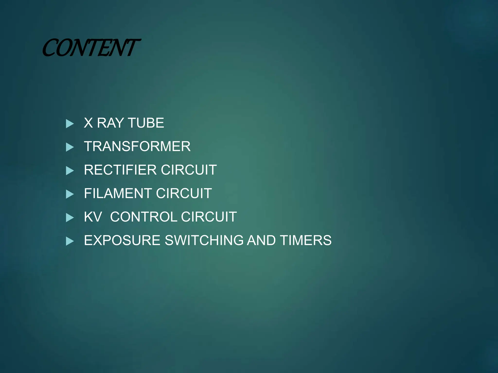 X ray components ppt by Nitesh Chandra das | PPTX