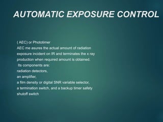 X ray components ppt by Nitesh Chandra das | PPTX