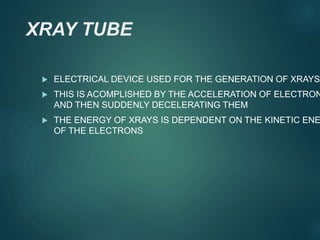 X ray components ppt by Nitesh Chandra das | PPTX