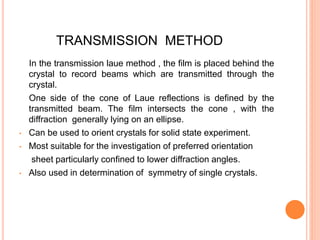 X ray crystallography. presentation | PPTX