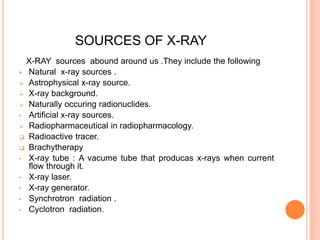 X ray crystallography. presentation | PPTX